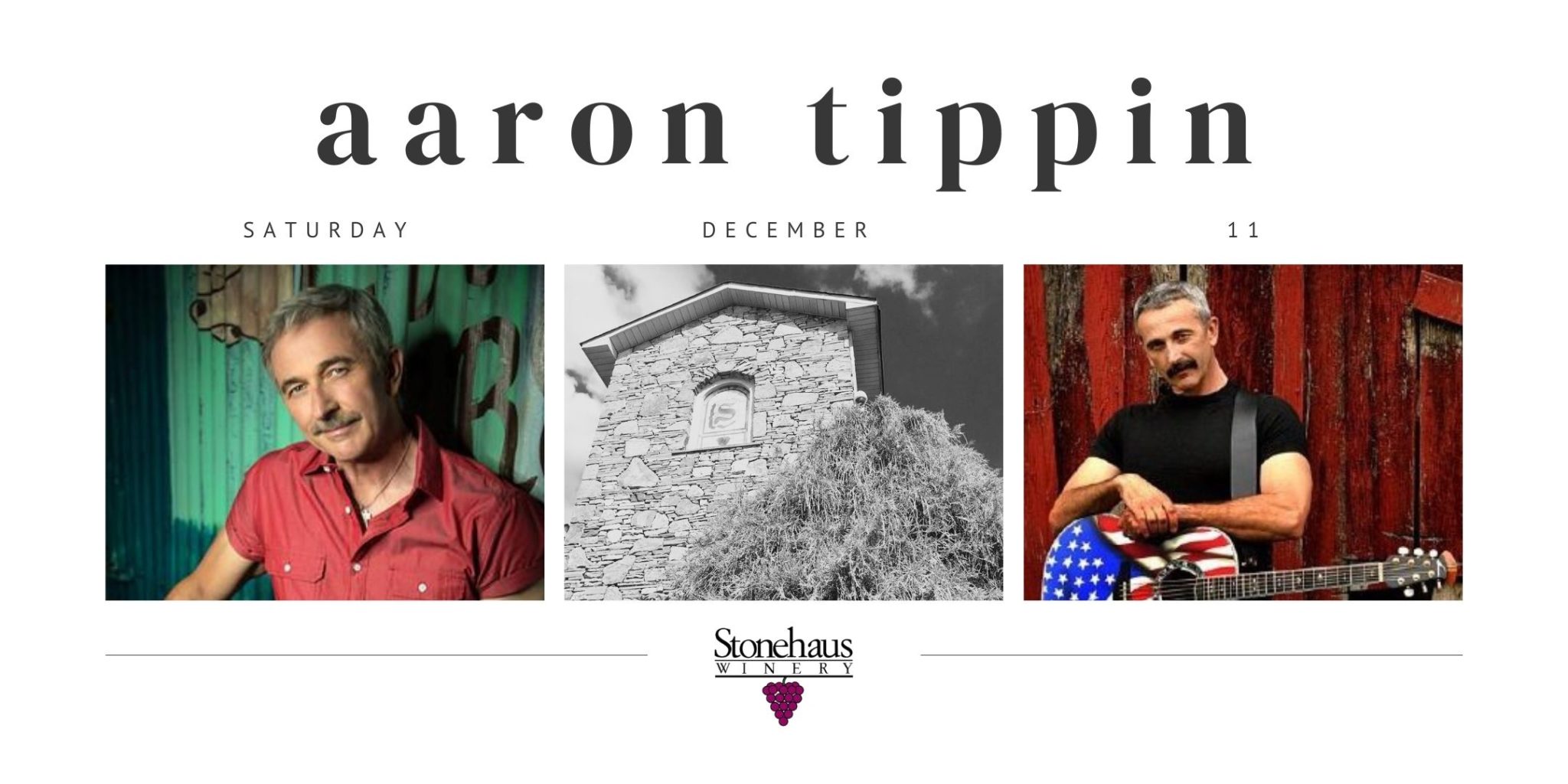 Stonehaus Winery Event Aaron Tippin - Stonehaus Winery
